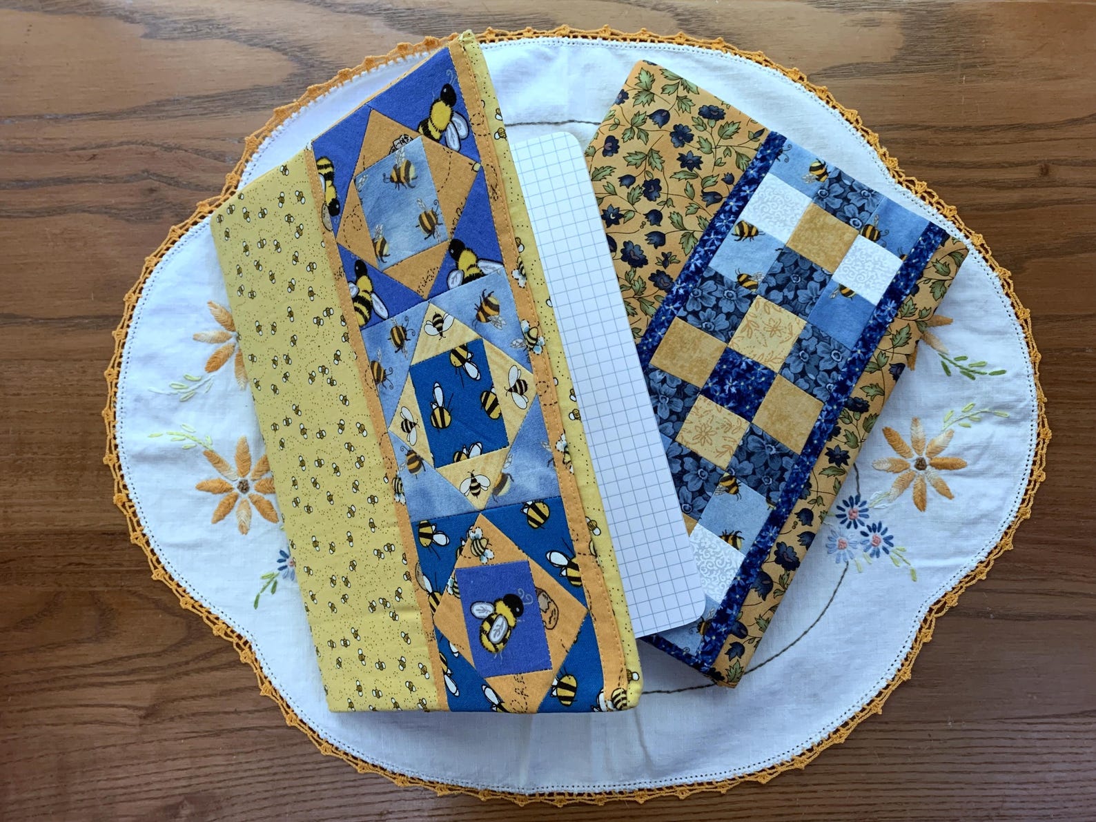 USPS SHIPPING INCREASE Effects My Pricing, Handmade Quilt Covered Book ...