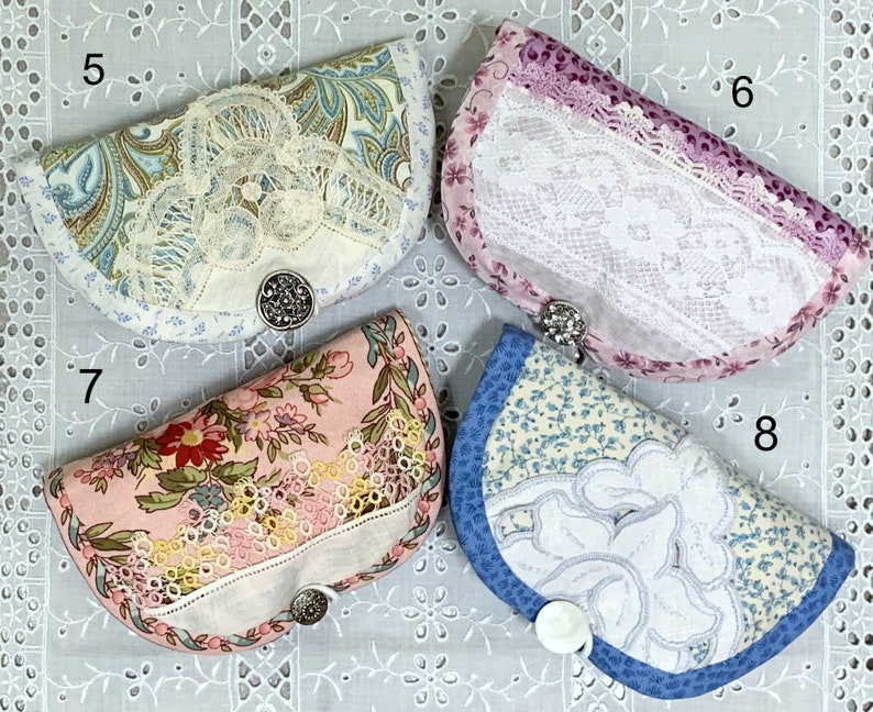 Small Sewing Kit Trimmed With Repurposed Vintage Lace & Linen - Etsy