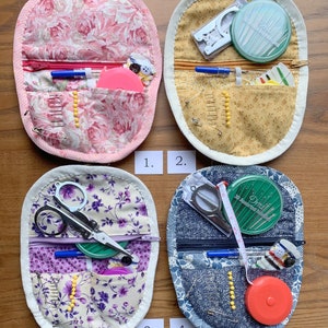 Small Sewing Kit Trimmed With Repurposed Vintage Lace & Linen - Etsy