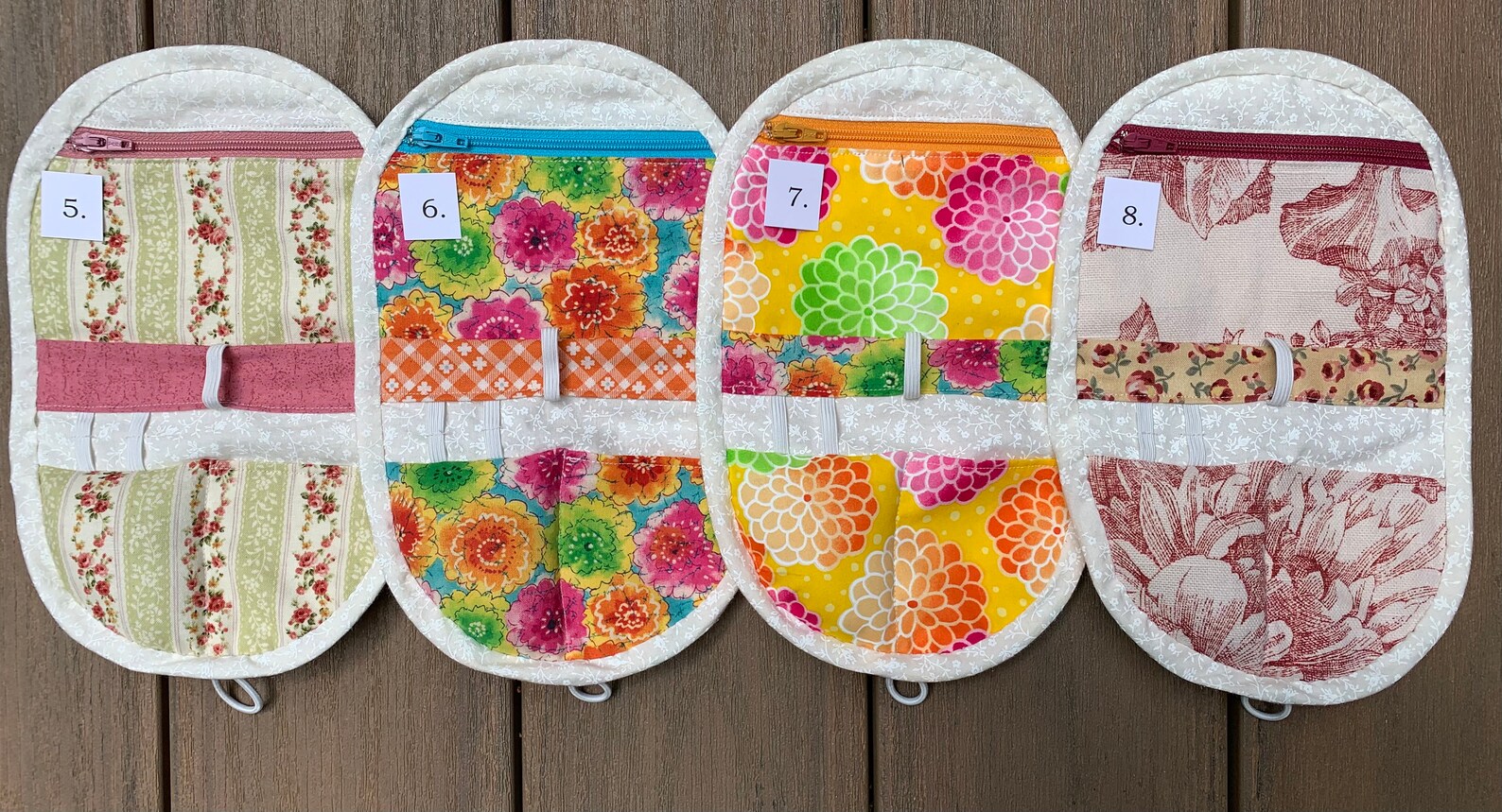 Sewing kit trimmed with Repurposed Vintage Lace & Linen Great | Etsy