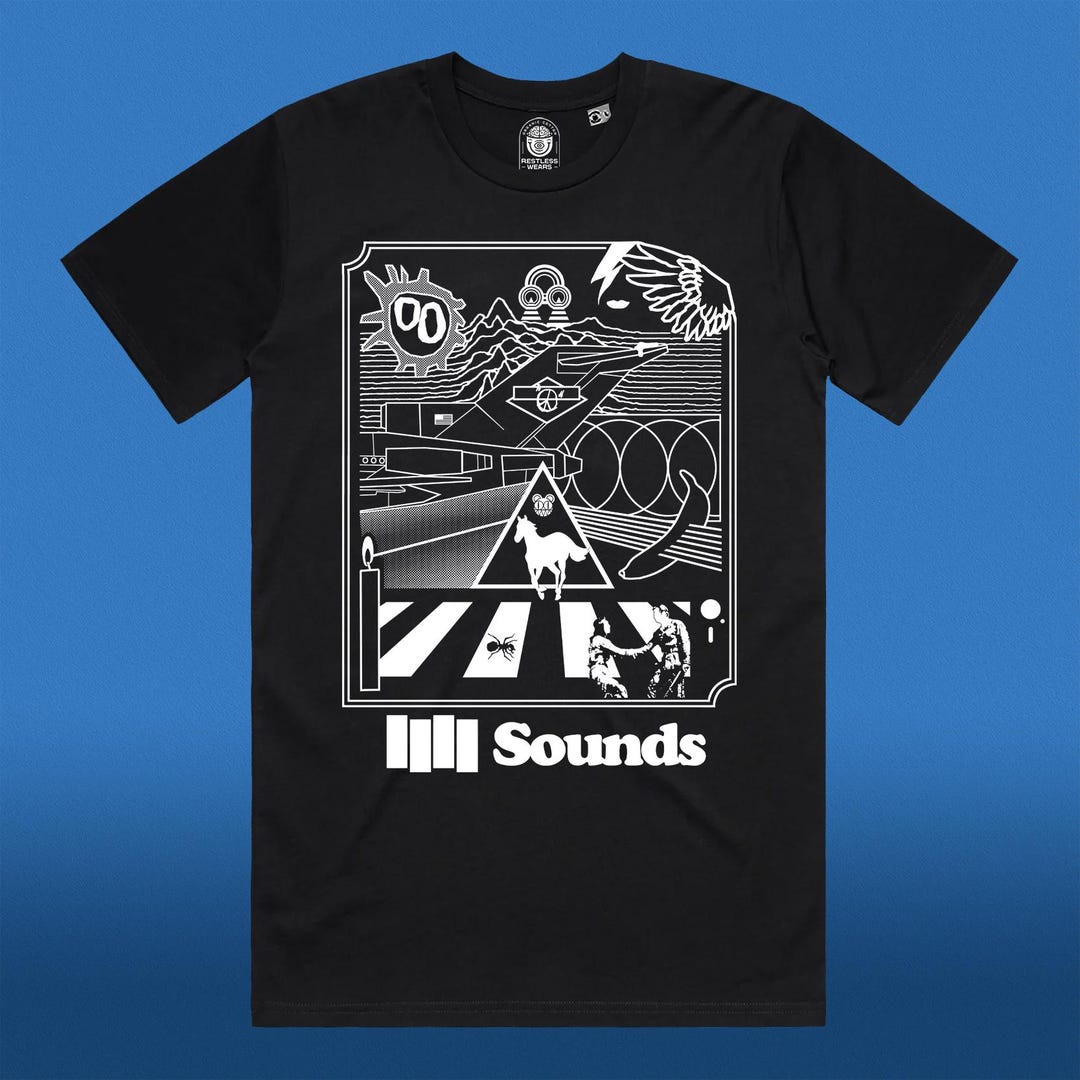 Classic Album Cover Mash-up T-shirts - Music Lover Artwork Design Shirt ...