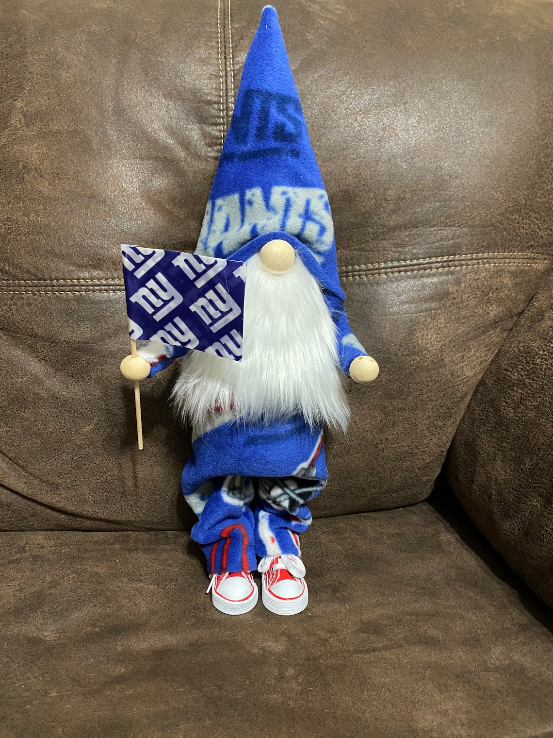 NFL NY Giants Gnome/ny Giants Gnome/giant's Gnome/new York - Etsy