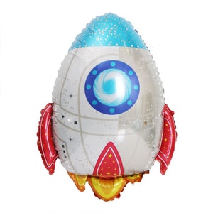 5pcs Outer Space Theme Birthday Balloon Set, Astronaut Balloon Kit ...