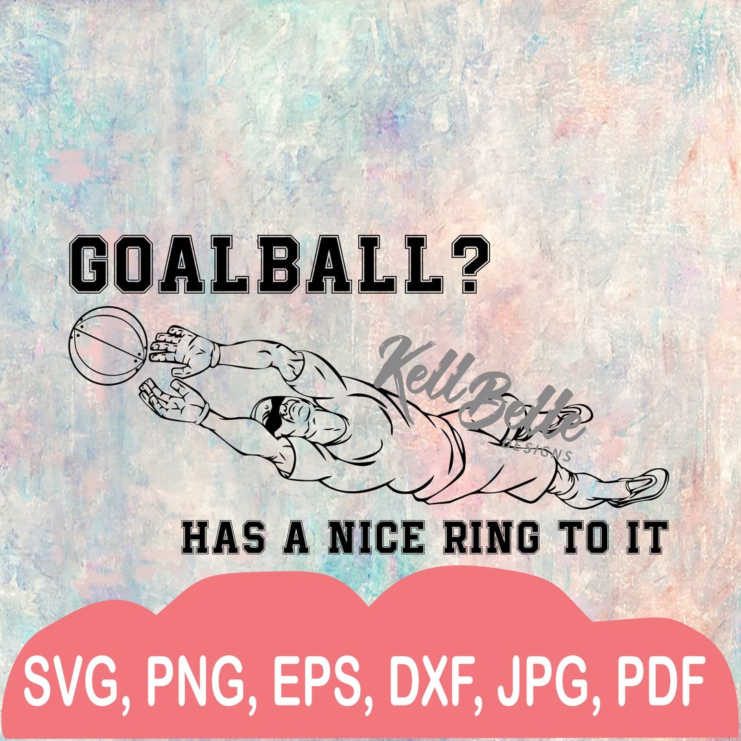 Goalball Digital Cut File - Etsy