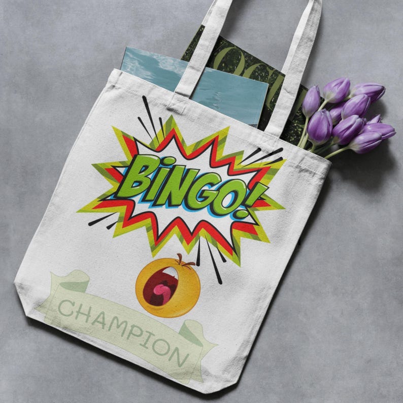Bingo Champion Digital Design - Etsy