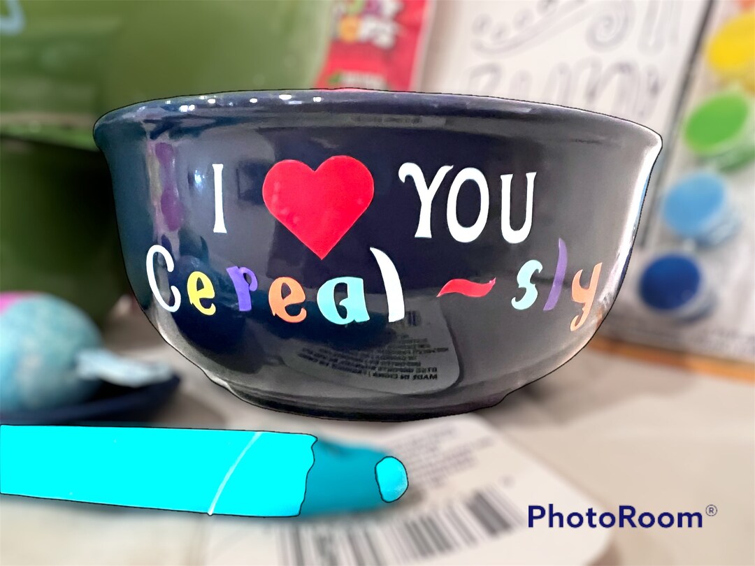 Cereal-sly Bowl - Etsy UK
