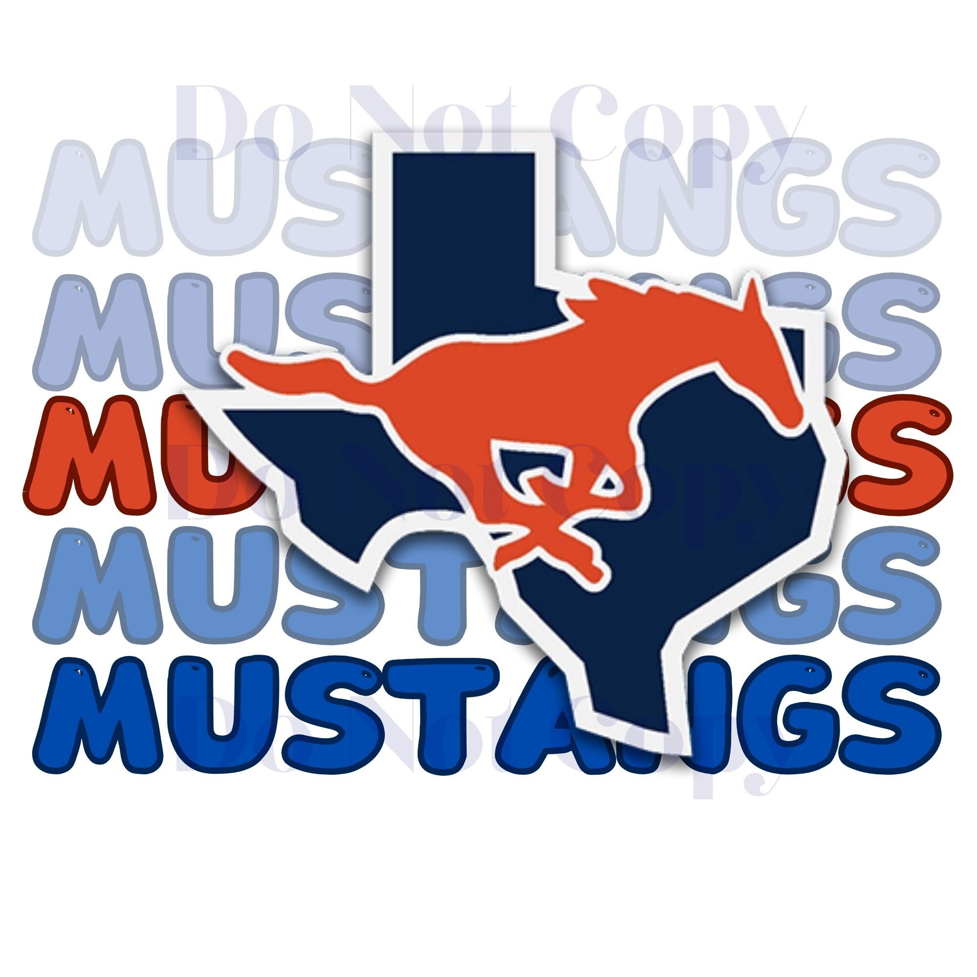 Sachse Mustangs Digital File PNG/JPG - Etsy