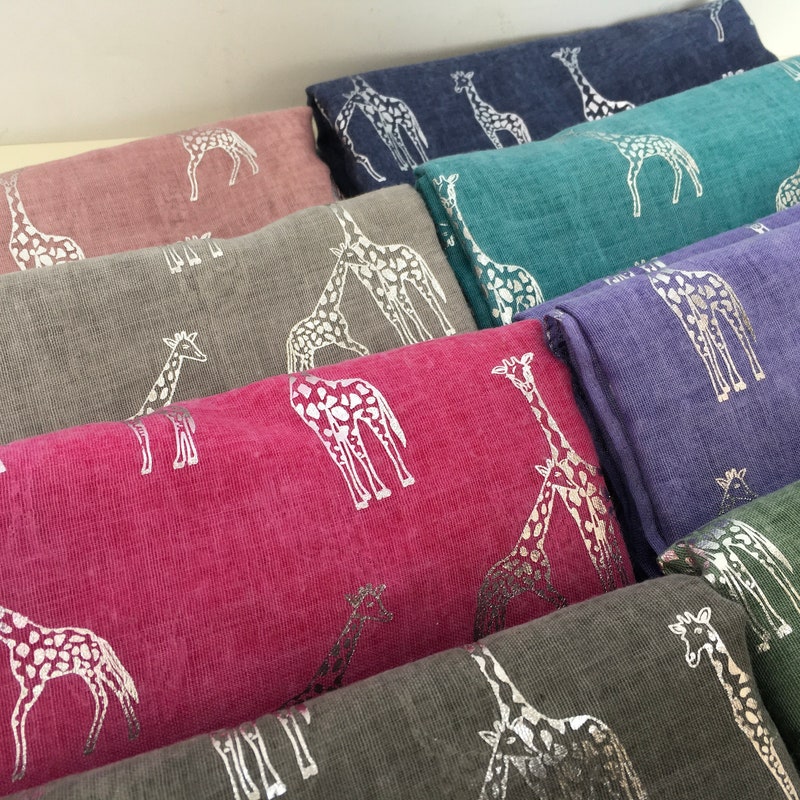 Giraffe Scarf - Etsy UK