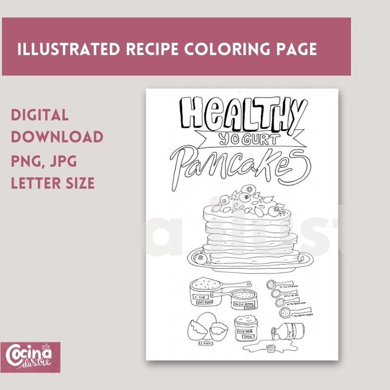 Single Coloring Page, Food Illustration, Adult Coloring, Food Coloring ...
