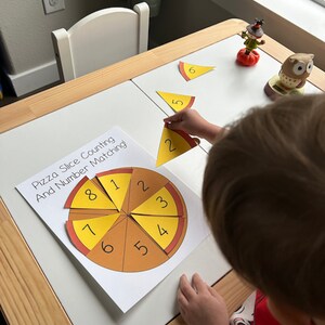 Felt Pizza Set: Kids Pretend Play With Personalized Printables - Etsy