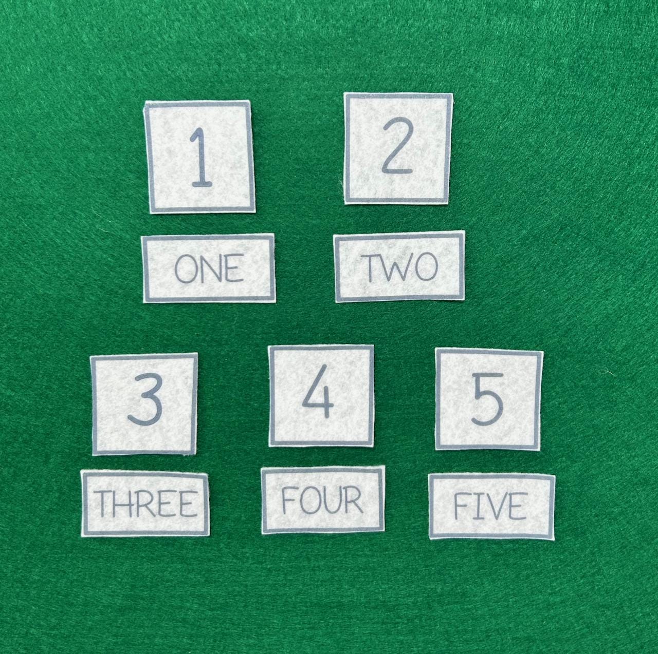 Ghost Felt Board Number Set for Kids, Halloween Activity, Toddler ...