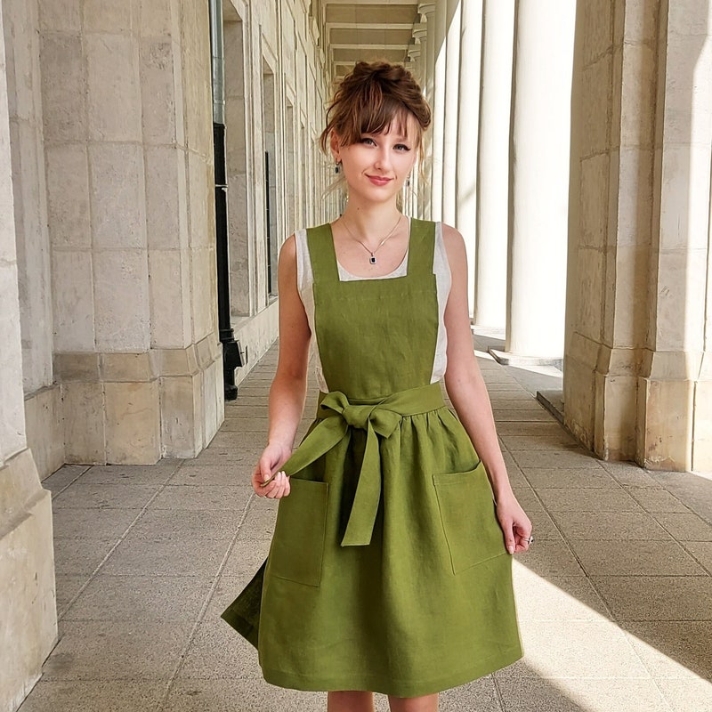 Pinafore Apron - Etsy