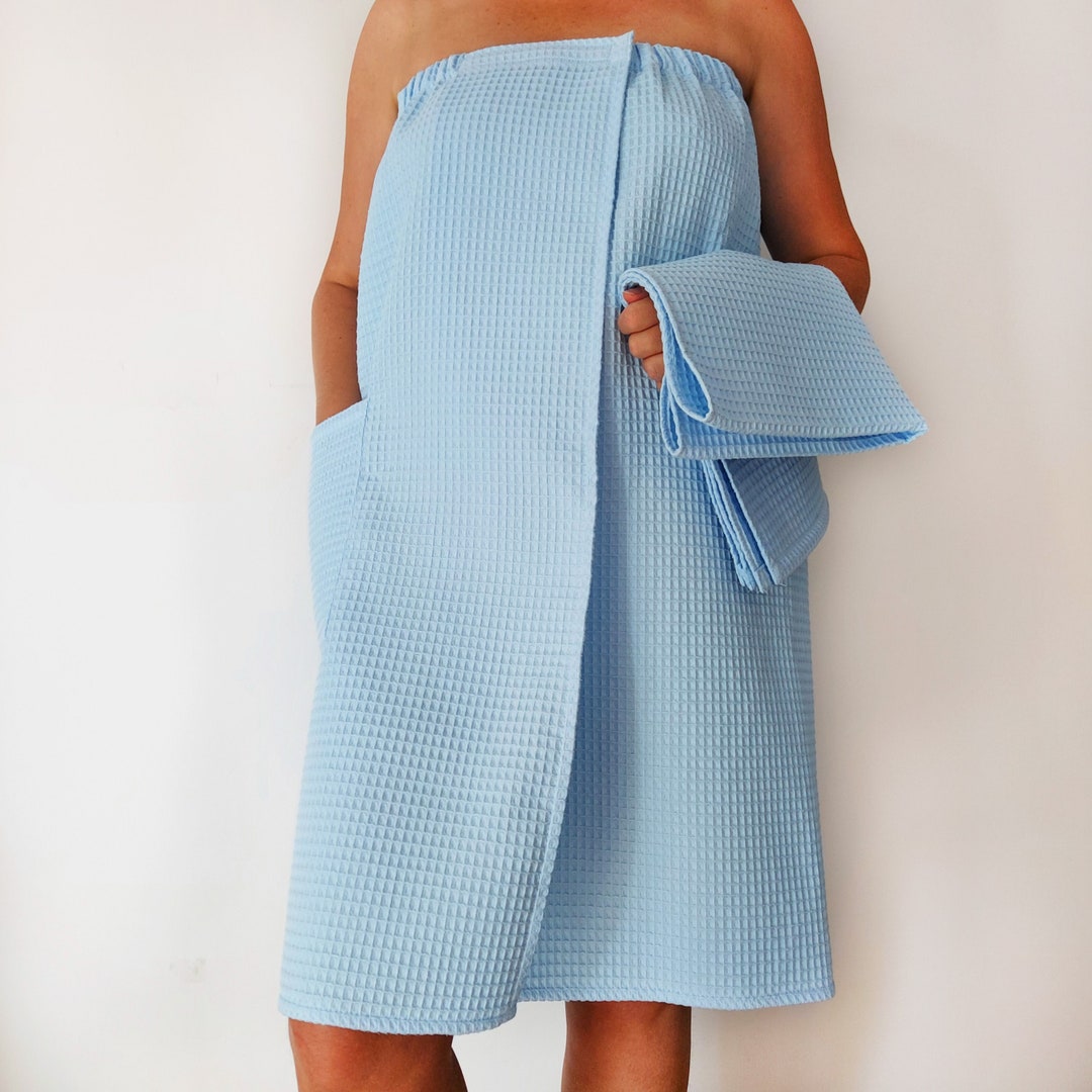 Sauna Set, Pareo Wrap for Women + Towel, Various Colors, Pareo for ...