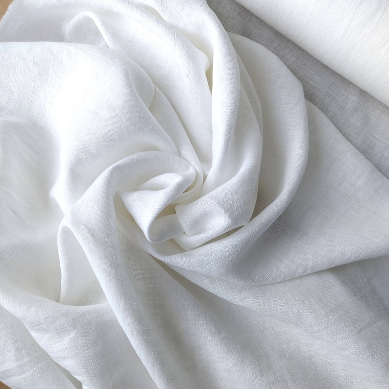Stonewashed Linen Fabrics 205g/m2, Width 145cm/57 Inches, Linen Fabric ...