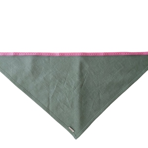 Linen Bandana, Linen Headscarf, White Linen Bandana, Linen Headband ...