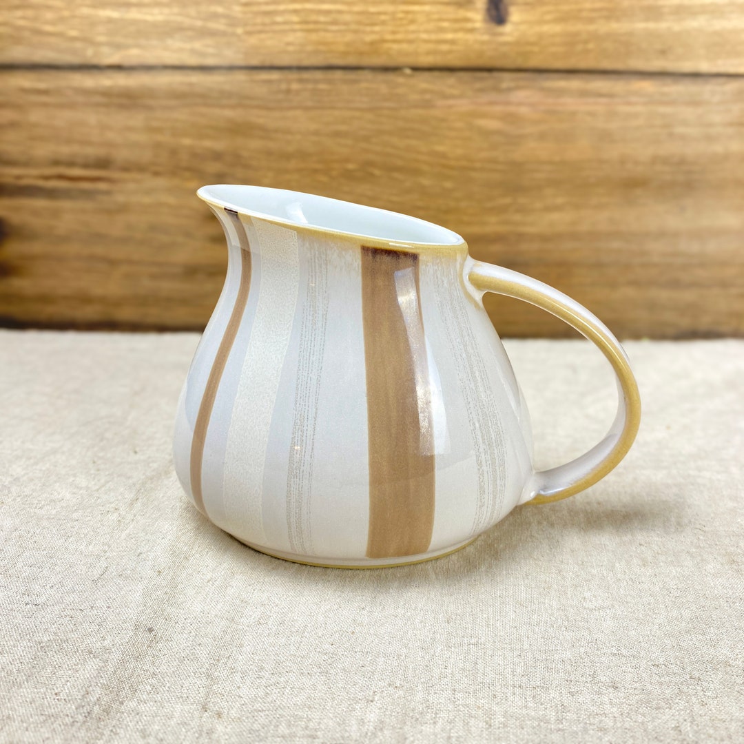 Vintage Denby Stoneware Truffle Layers Creamer - Etsy