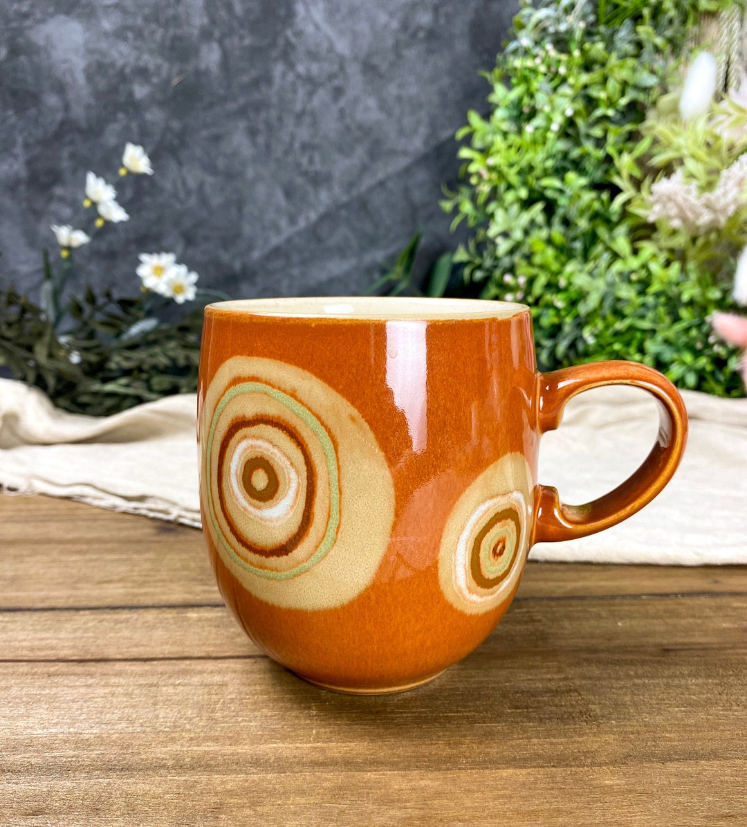Vintage Denby Fire Chilli Large Curve Mug - Etsy