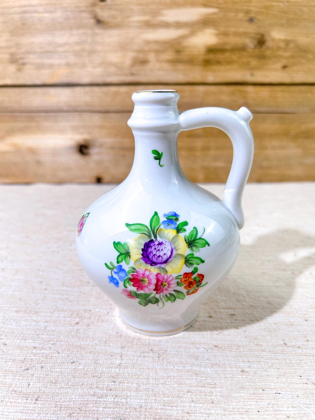 Vintage Herend Hand Painted Porcelain Small Pitcher 6801 - Etsy