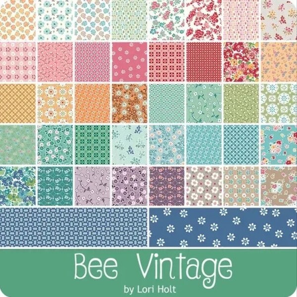 Bee Vintage Fabric - Etsy