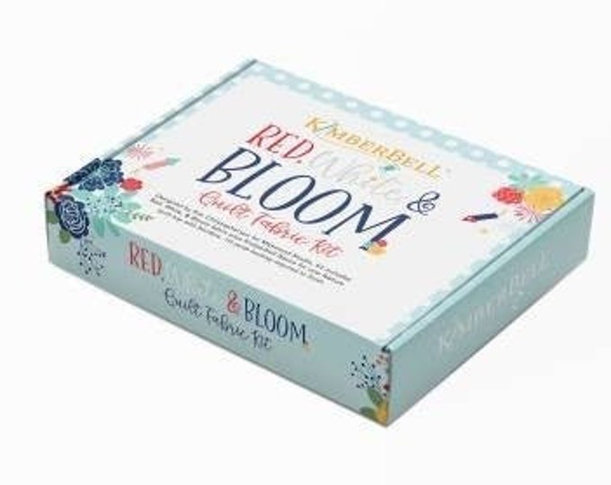 Kimberbell Red, White & Bloom FABRIC KIT - Etsy