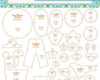 Autumn Love Sew Simple Shapes Template Set by Lori Holt - Etsy