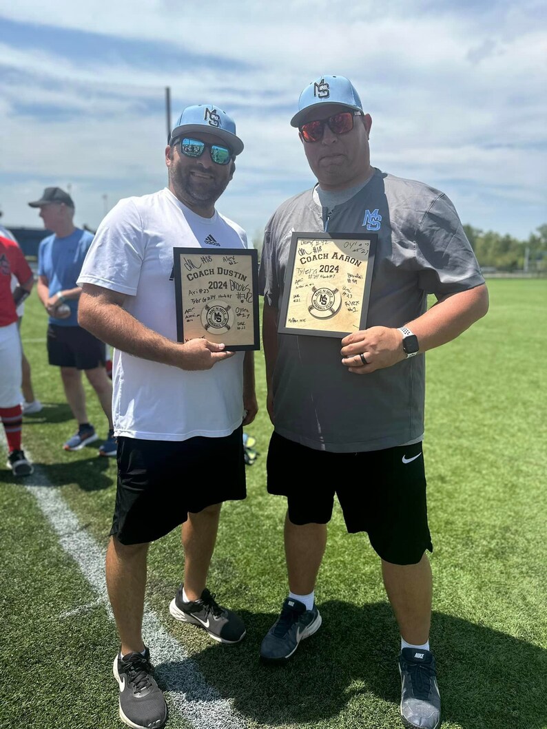 Coach Appreciation Gift Team Signature Sign for Coach Framed Team ...