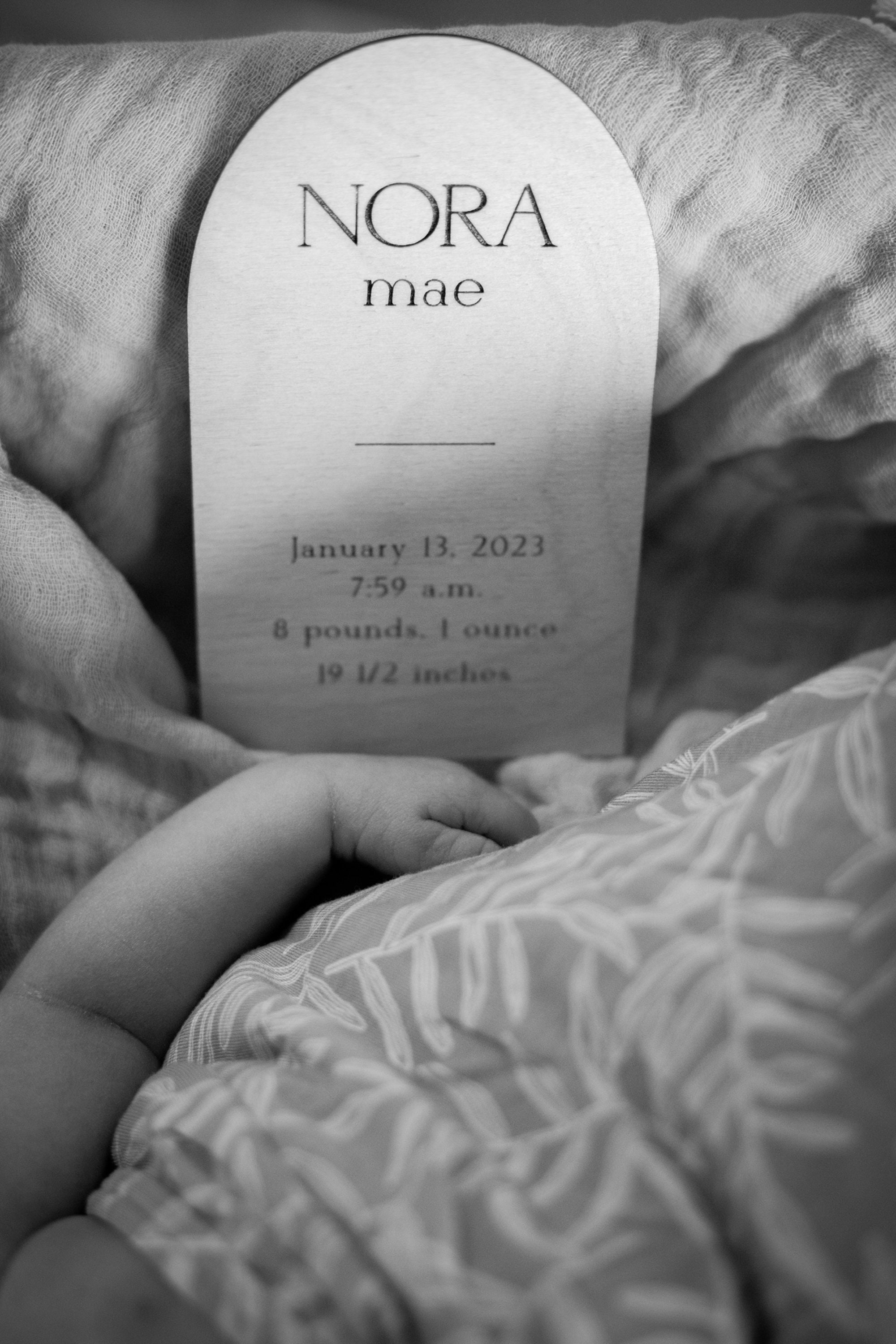Birth Announcement Sign | Wooden Birth Announcement Sign | Hospital ...