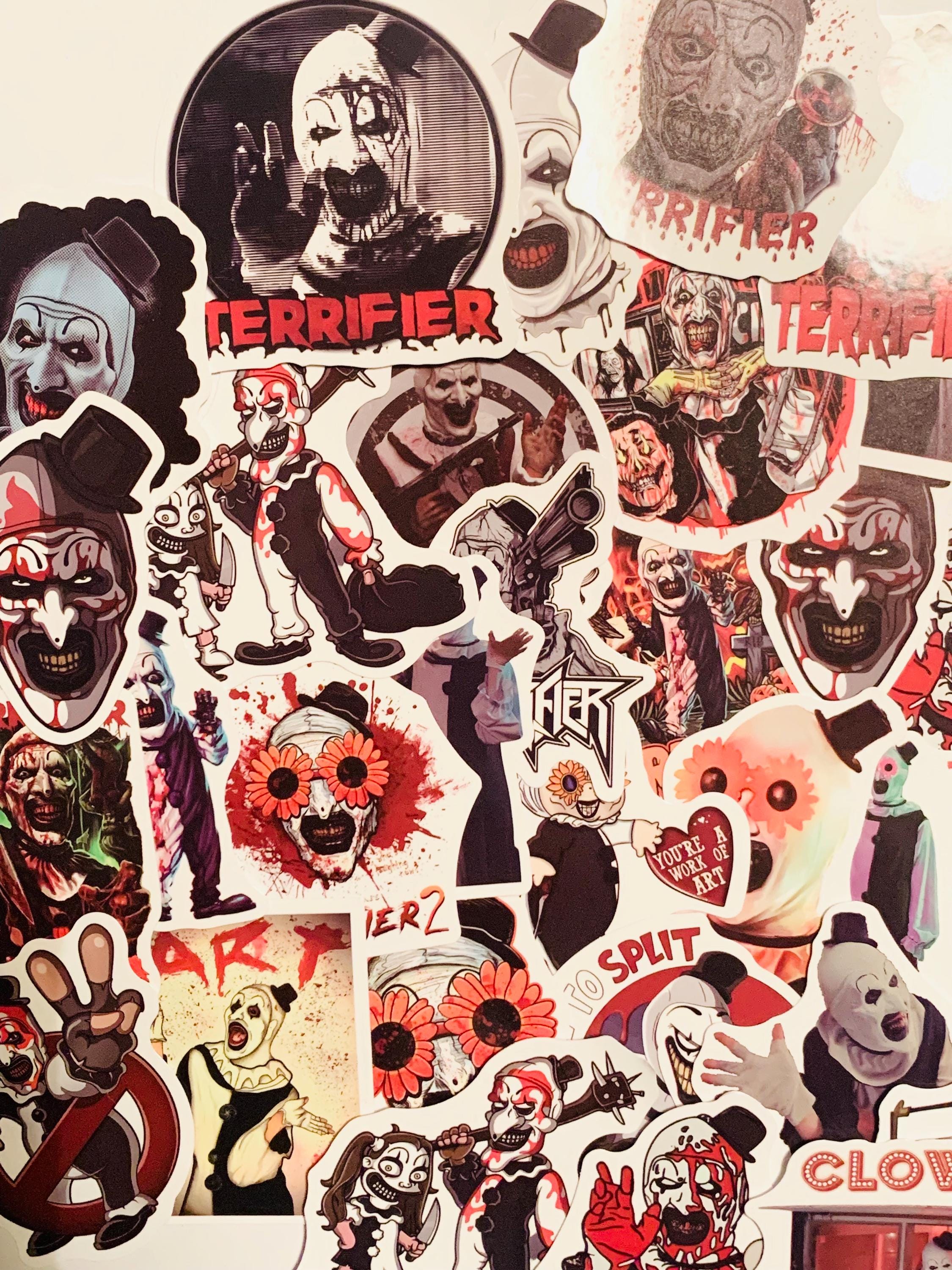 Terrifier Horror Movie Stickers Random Bundle - Etsy
