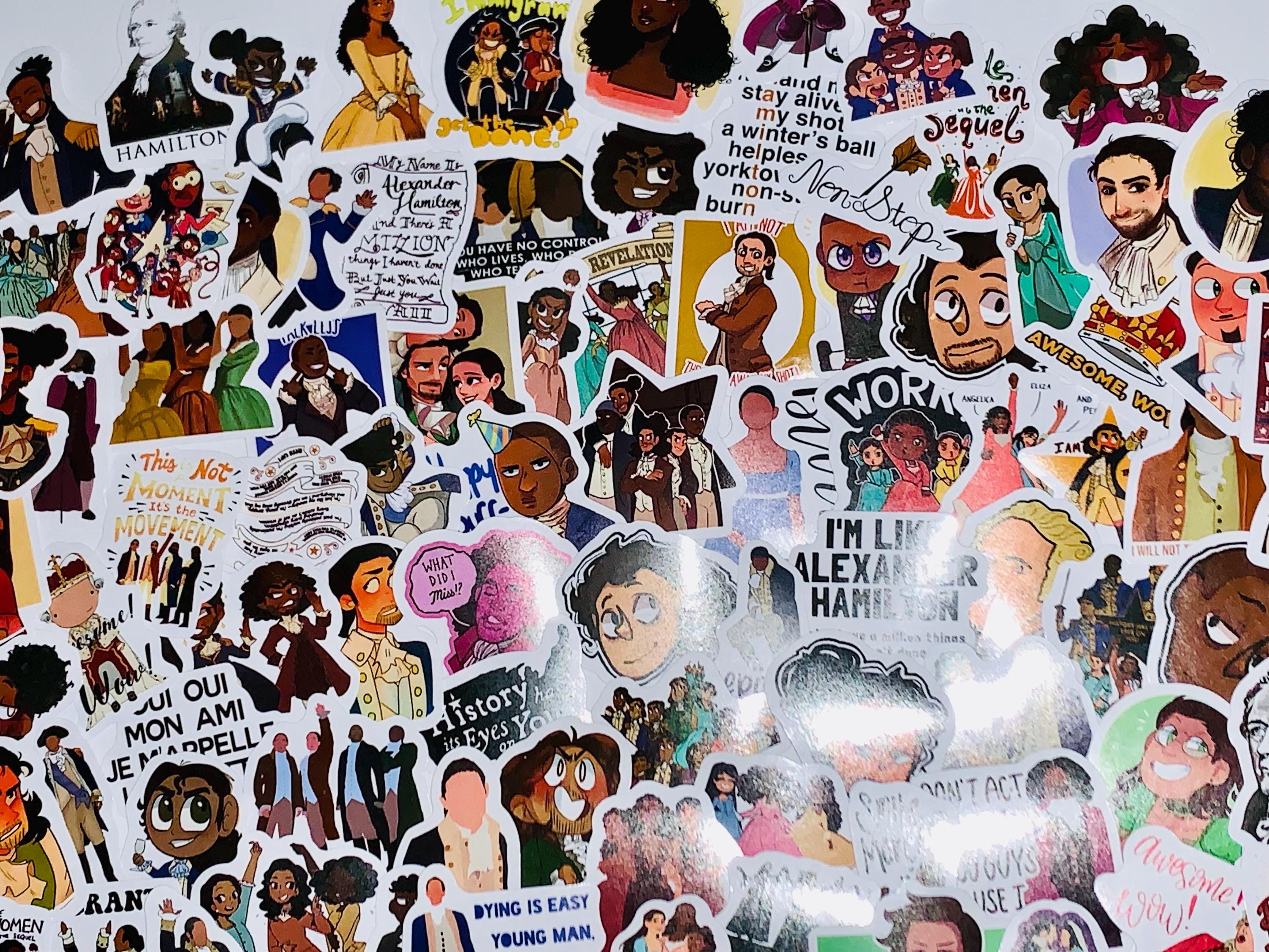Hamilton Broadway Stickers - Etsy