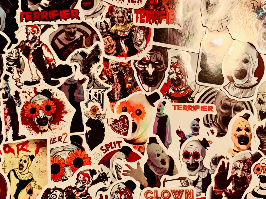 Terrifier Horror Movie Stickers Random Bundle - Etsy