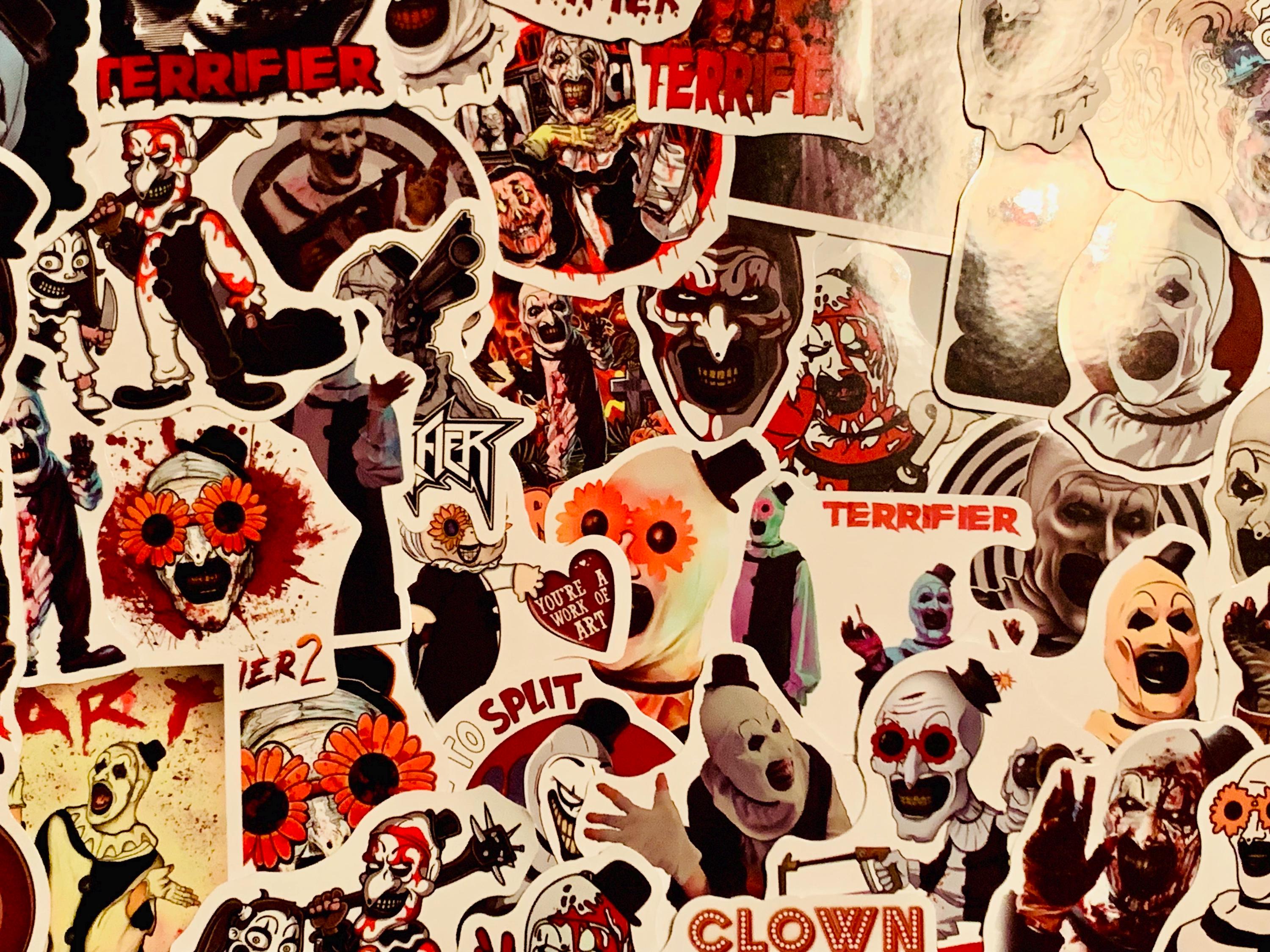 Terrifier Horror Movie Stickers Random Bundle - Etsy