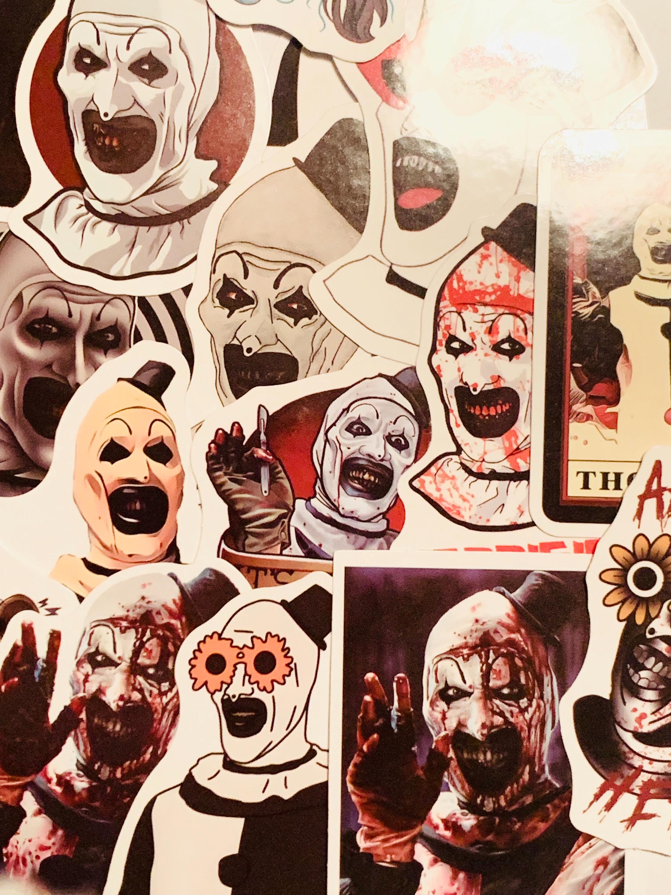 Terrifier Horror Movie Stickers Random Bundle - Etsy