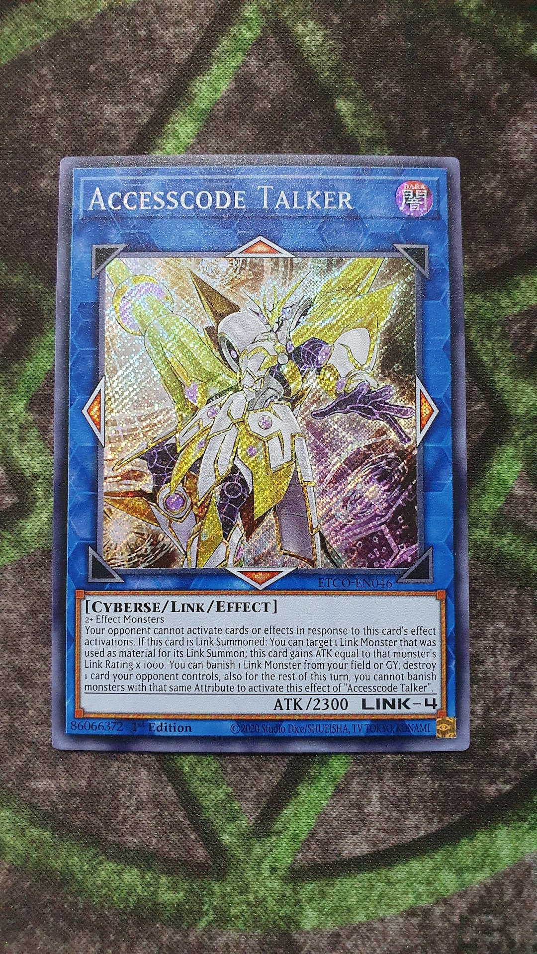 Accesscode Talker Secret Rare-common handmade Proxysame Thickness - Etsy
