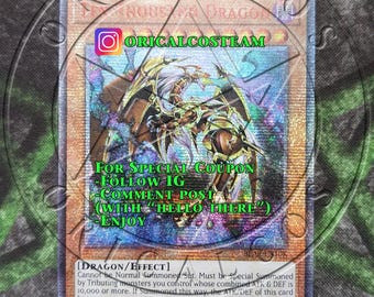 Ten Thousand Dragon - 10,000 Starlight Rare - Prismatic Secret Rare - Orica Proxy Single or ...