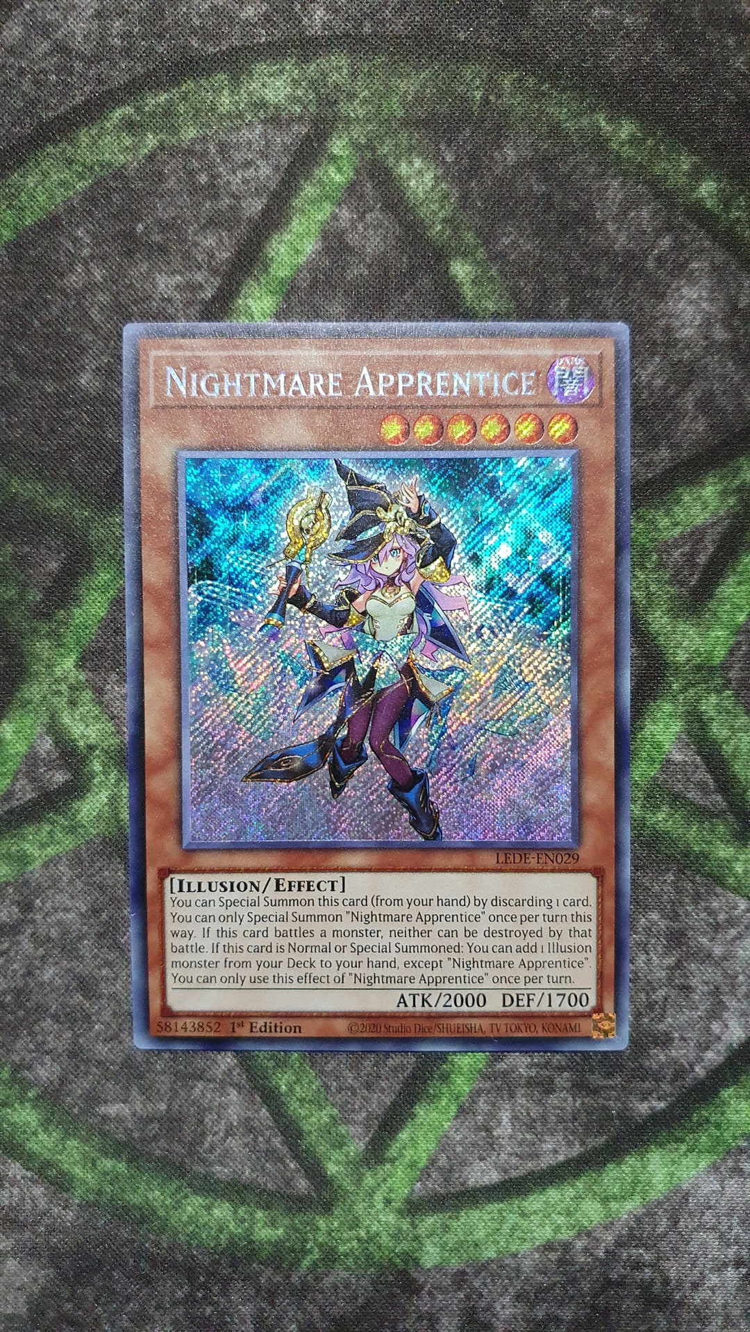 Nightmare Apprentice Secret Rare-common handmade Proxysame Thickness - Etsy