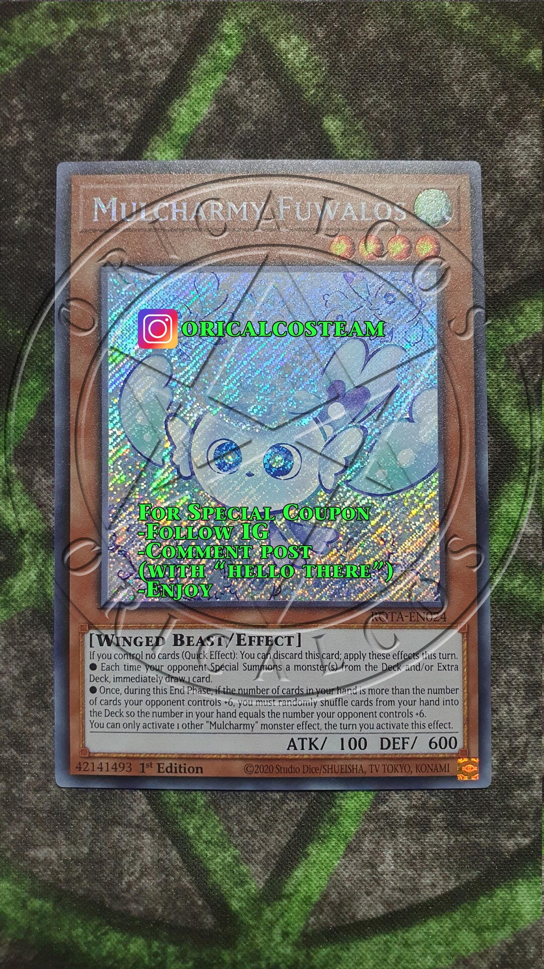 Mulcharmy Fuwalos Secret Rare-common handmadesame Thickness - Etsy ...