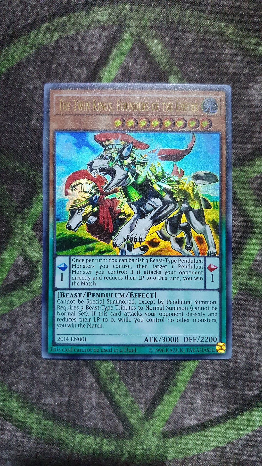 The Twin Kings, Founders of the Empire Ultra Rare handmade Proxysame ...