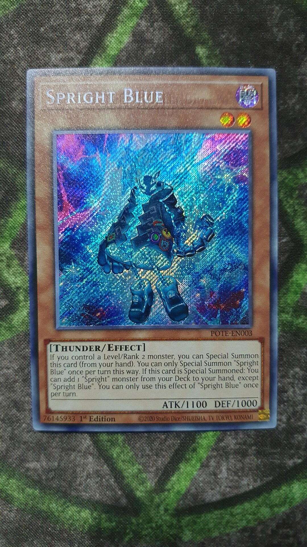 Spright Blue Secret Rare-common handmade Proxysame Thickness - Etsy