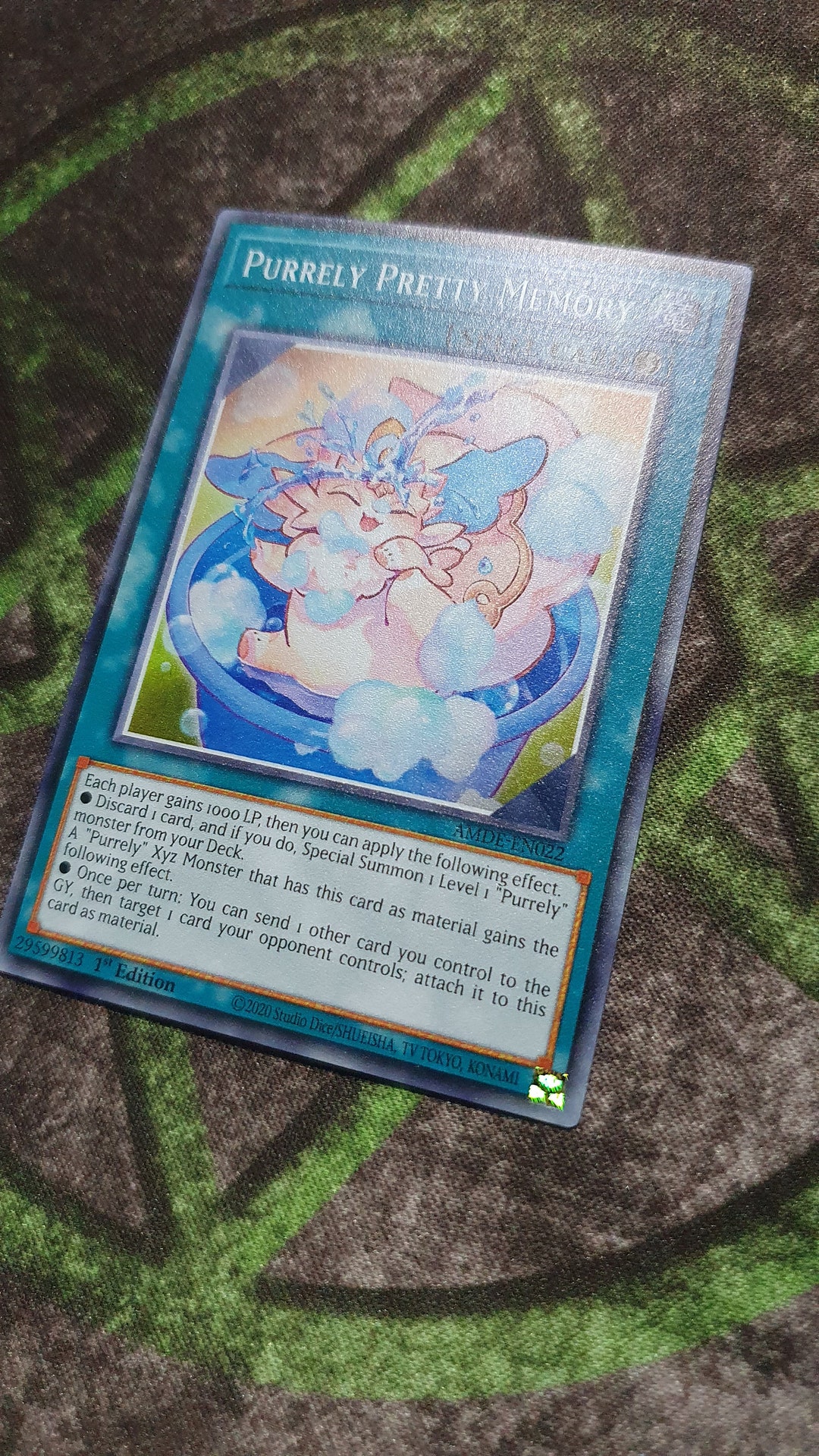 Purrely Pretty Memory Ultra Rare-common handmade - Etsy