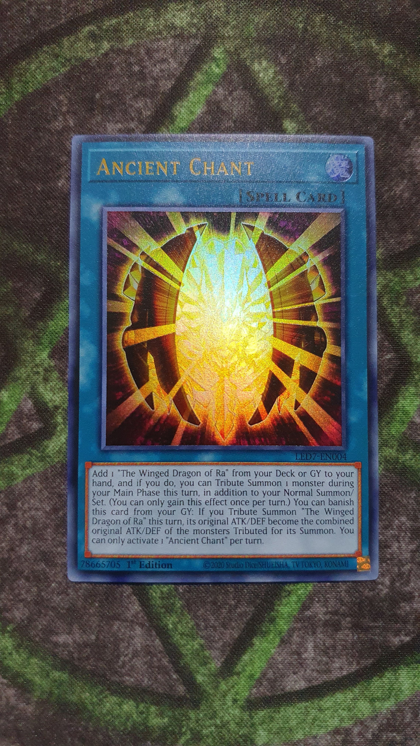 Winged Dragon Of Ra Chant