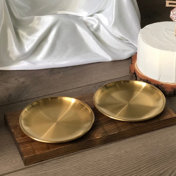 Gold Trim Platter - Etsy