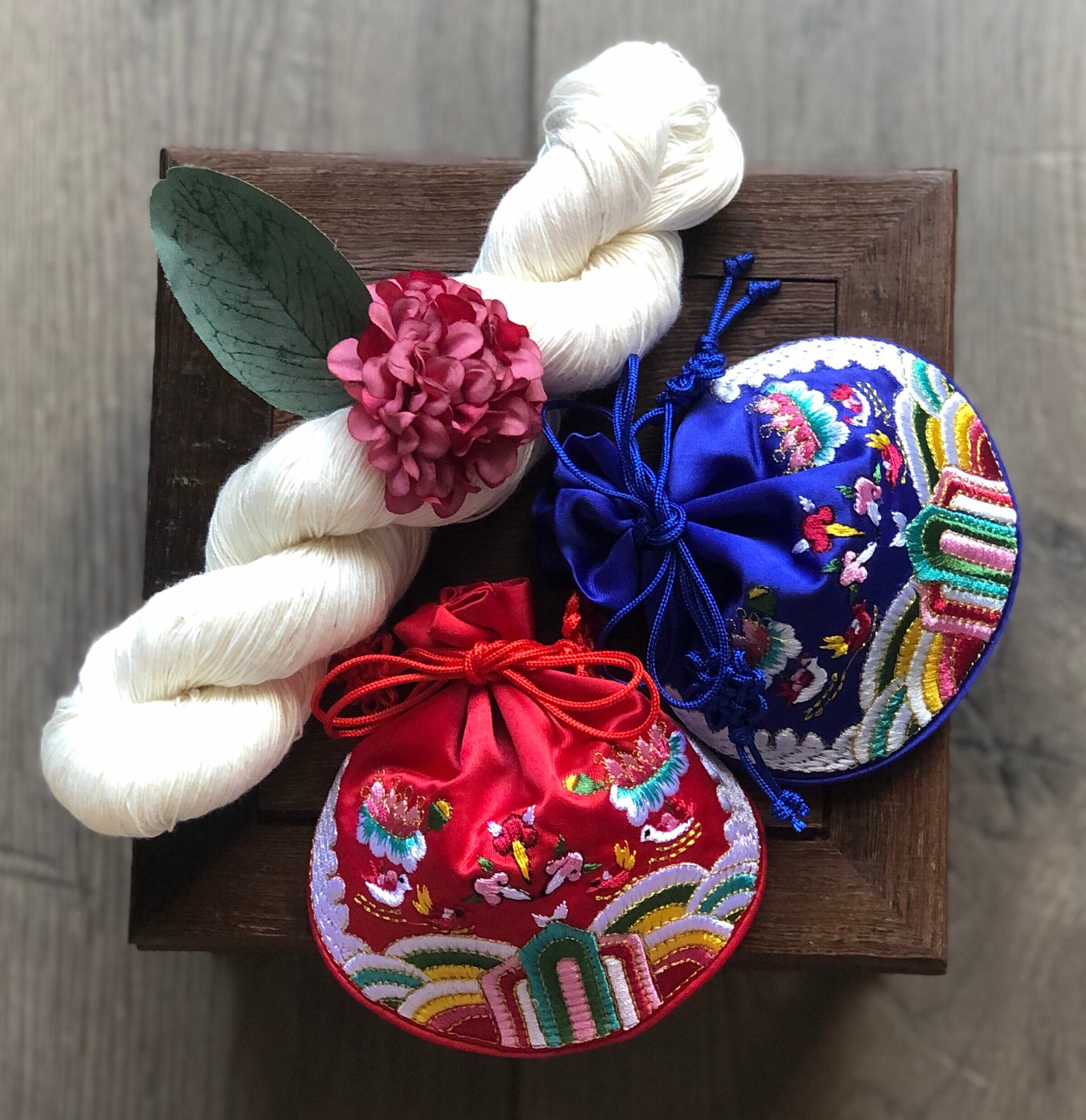 Type2 Traditional Lucky Pouch for Hanbok/ Dohl Celebration - Etsy