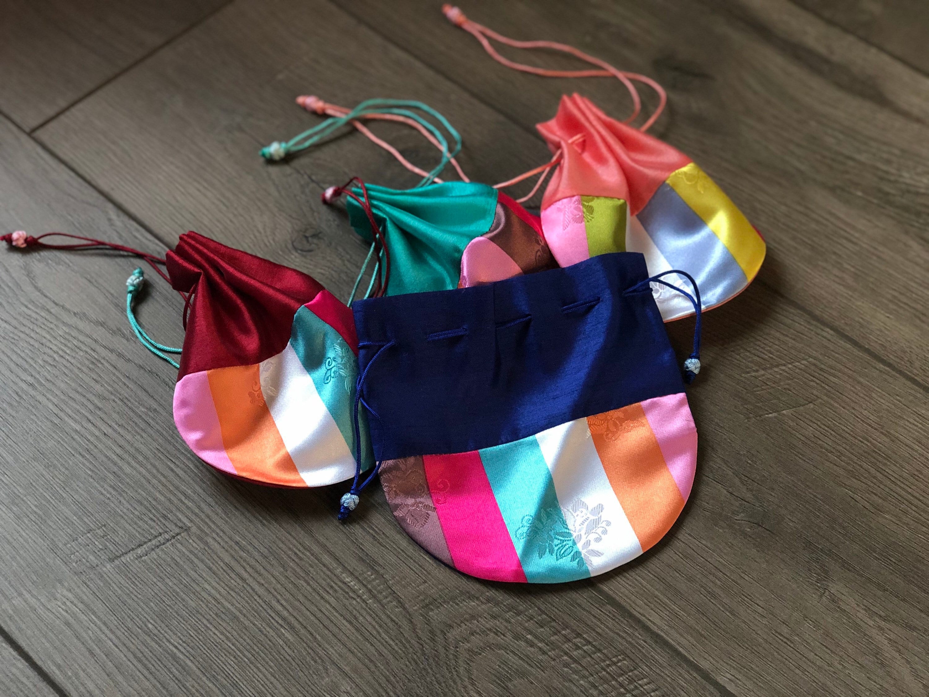 Korea traditional lucky pouch for hanbok dohl/100days party | Etsy