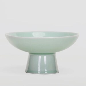 High Foot Ceramic Plate for Rice Cake, Snack, Fruits Etc - Etsy