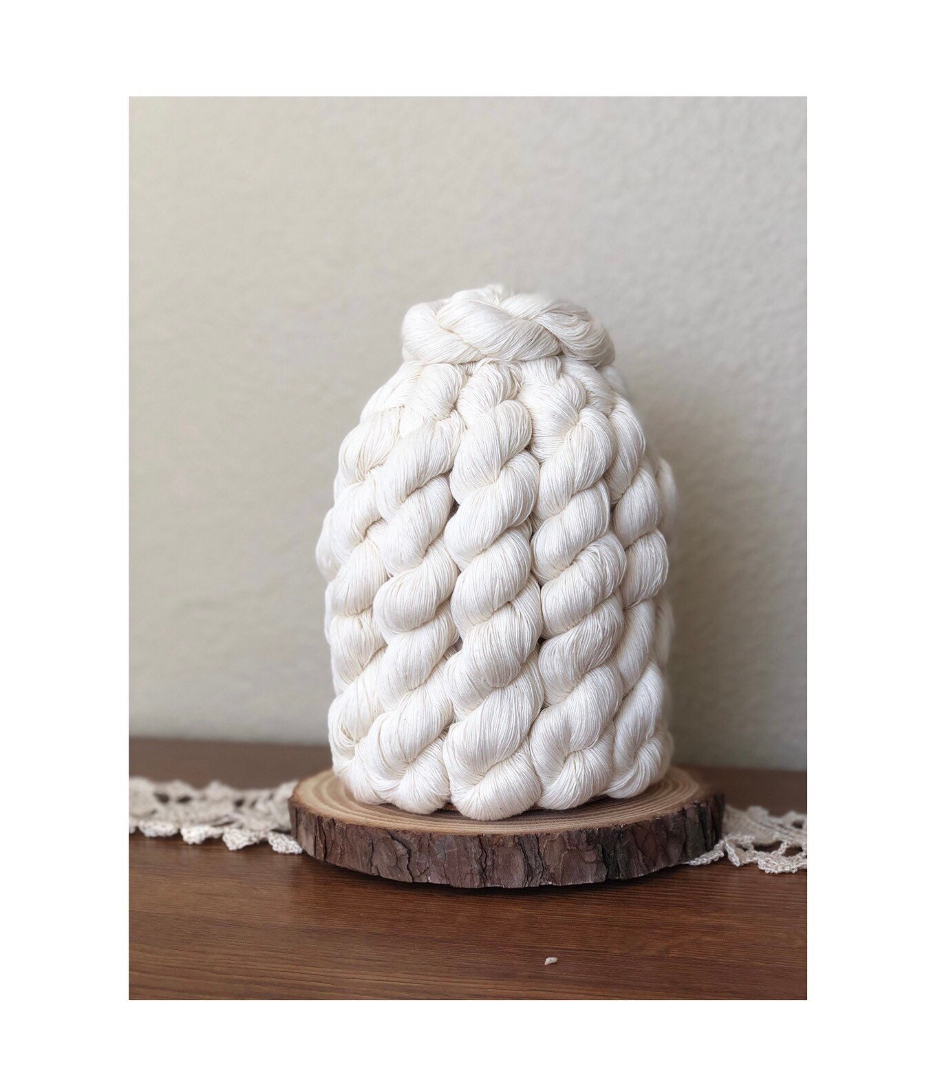 Type4 Tall Yarn Thread Cake for Dohl/100day | Etsy