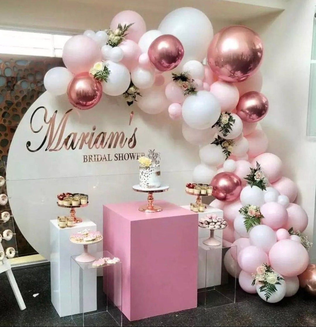 116 Pcs Pink Balloon Garland for Party Backdrop - Etsy