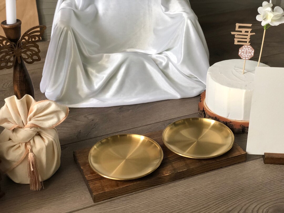 Gold Stainless Steel Plate (5.5”) - Etsy