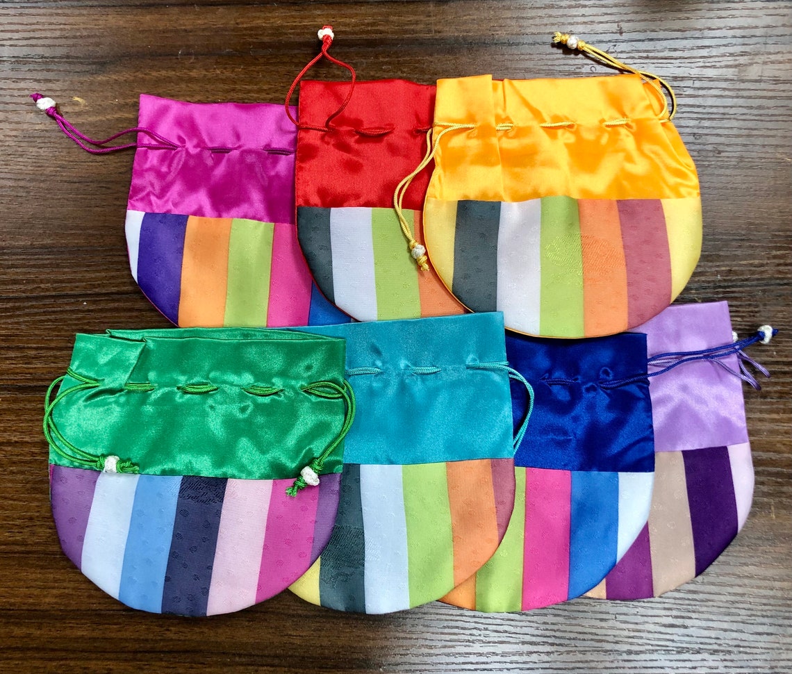 Korea Traditional Lucky Pouch for Hanbok, Dohl/100days Party - Etsy
