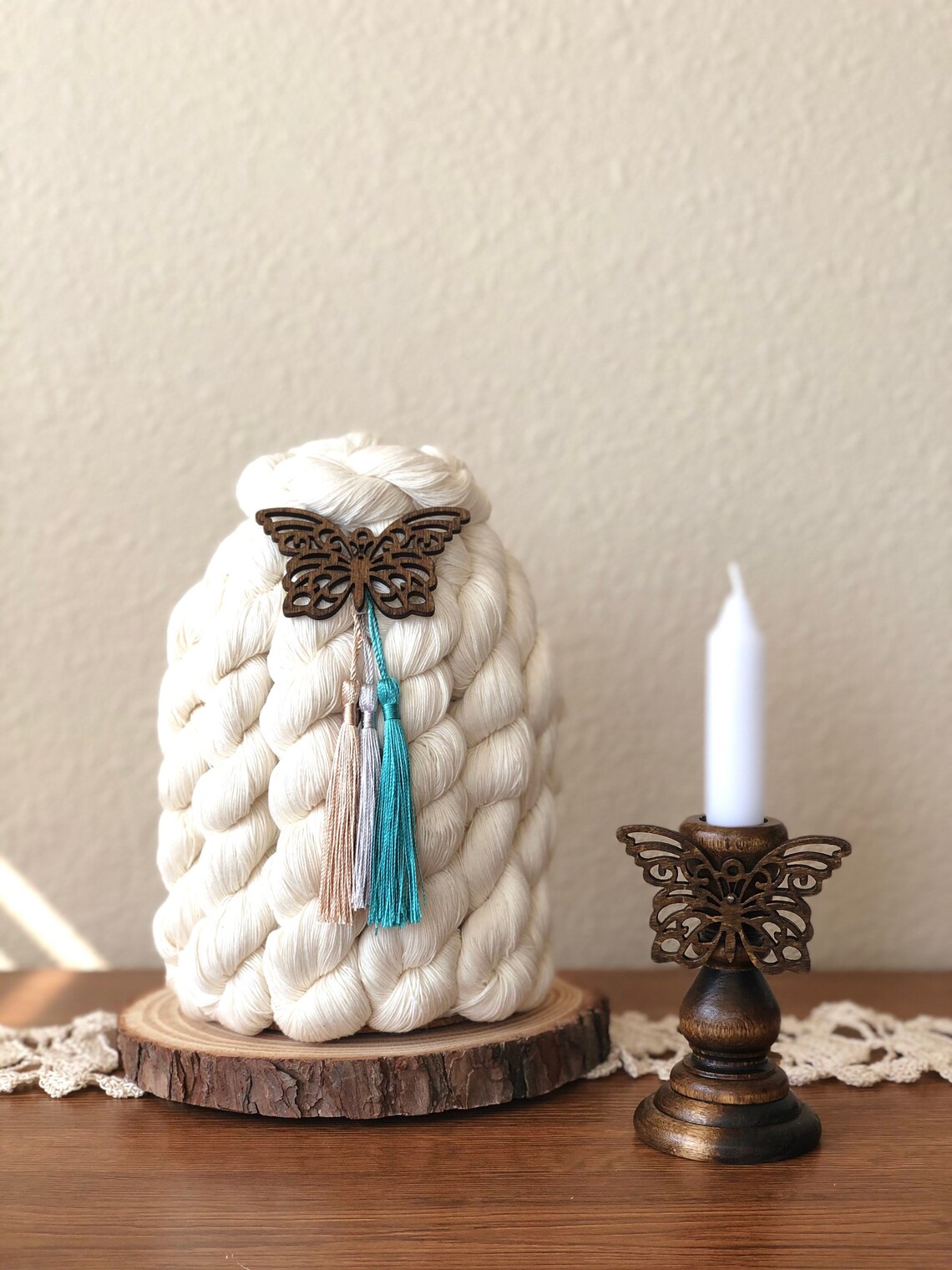 Type4 Tall Yarn Thread Cake for Dohl/100day | Etsy