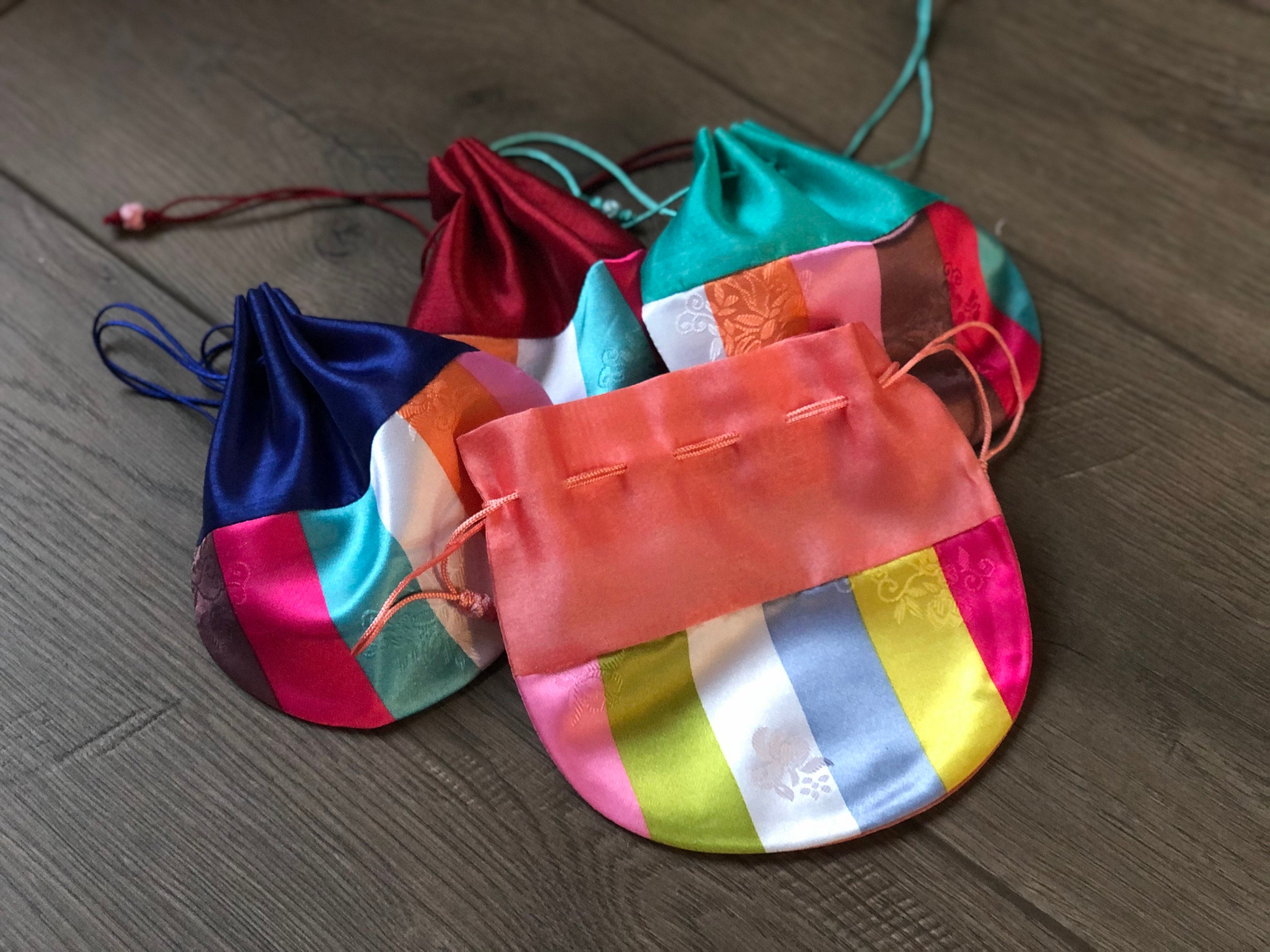 Korea traditional lucky pouch for hanbok dohl/100days party | Etsy